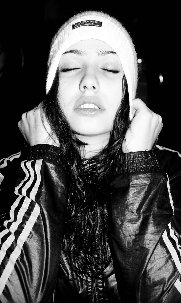 Adidas womens black shiny jacket black and white | Shiny Sports